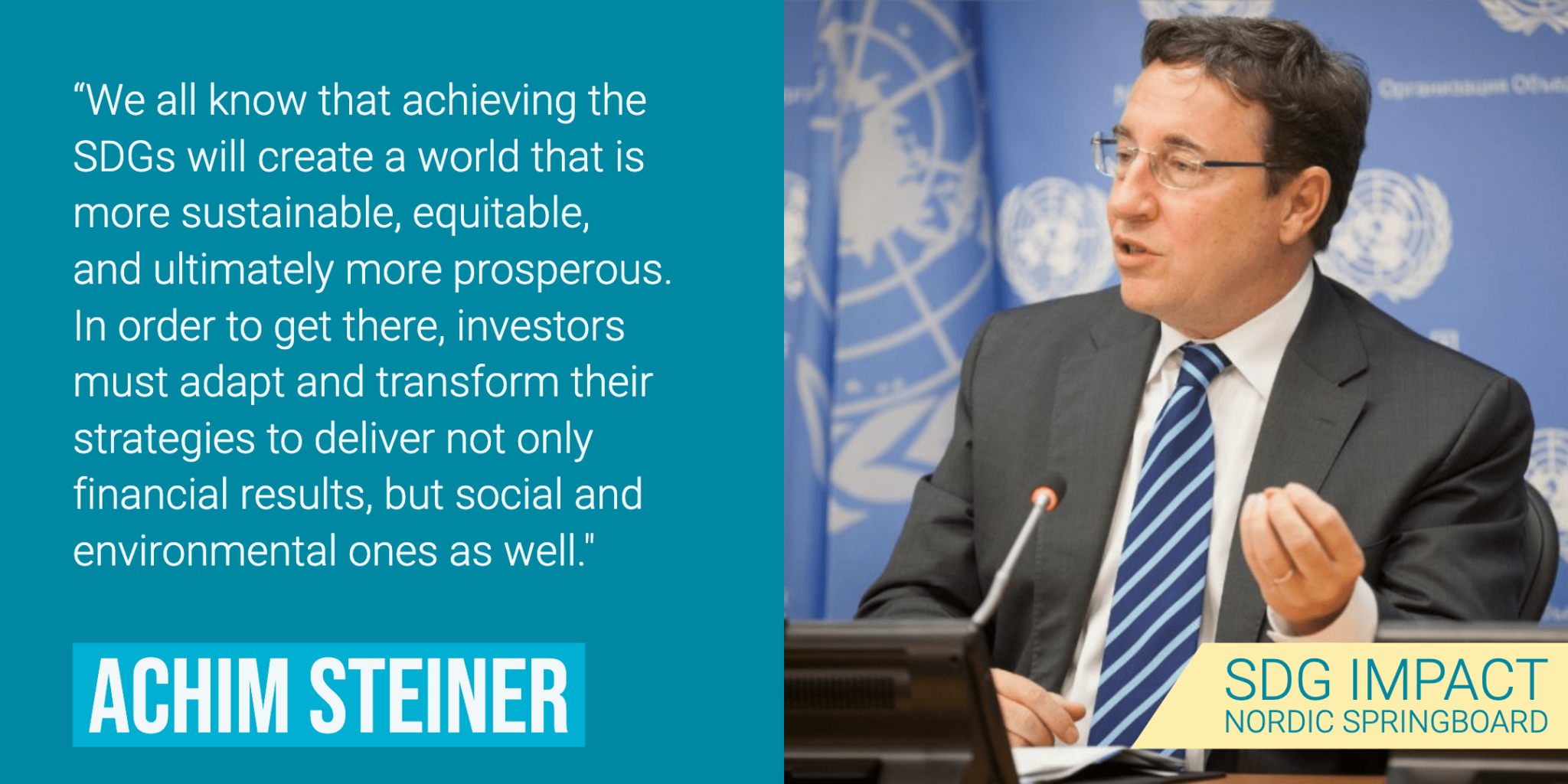 Announcing the SDG Impact Nordic Springboard - Business for Peace ...